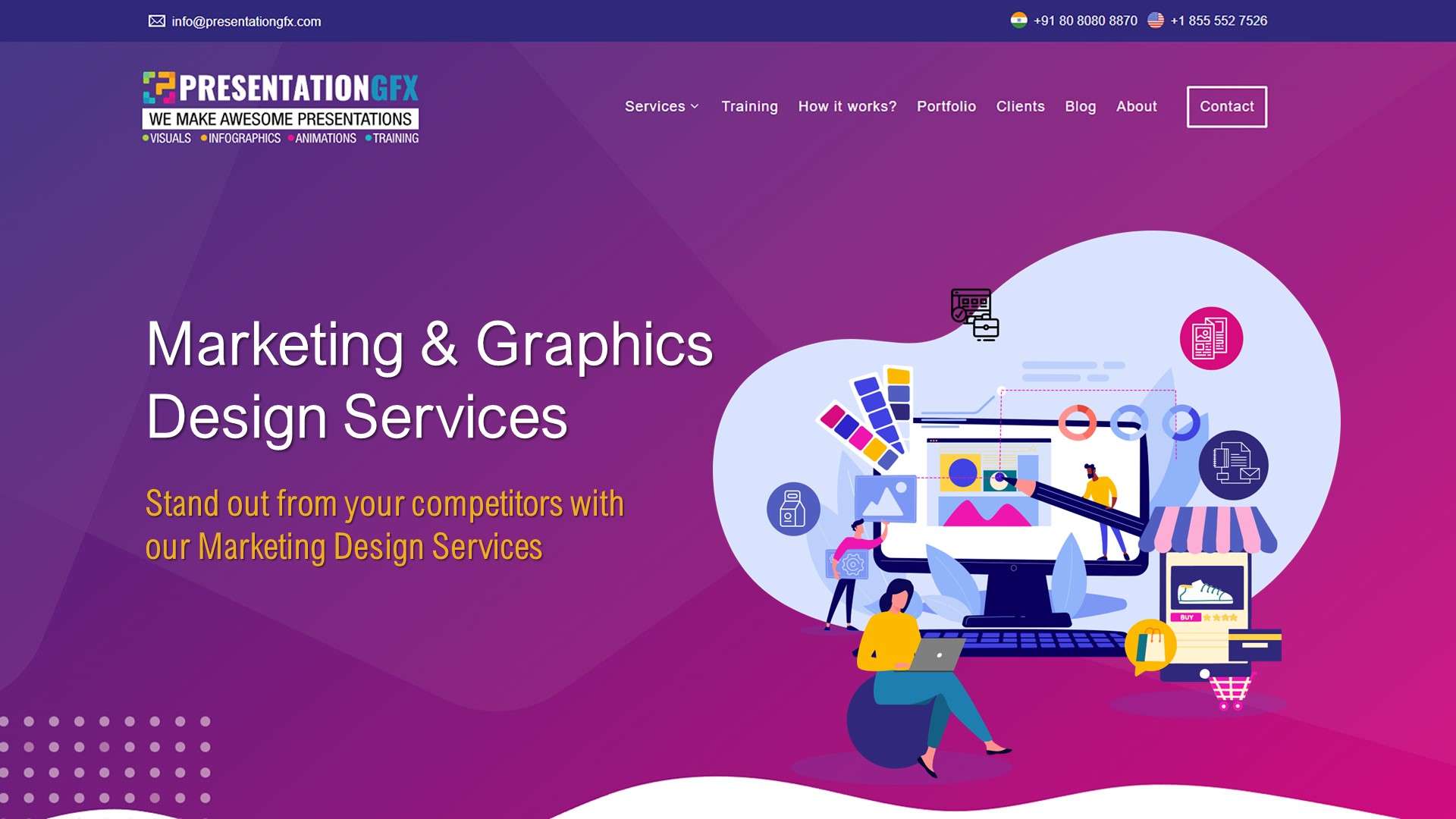 Marketing & Graphics Design Services | PresentationGFX